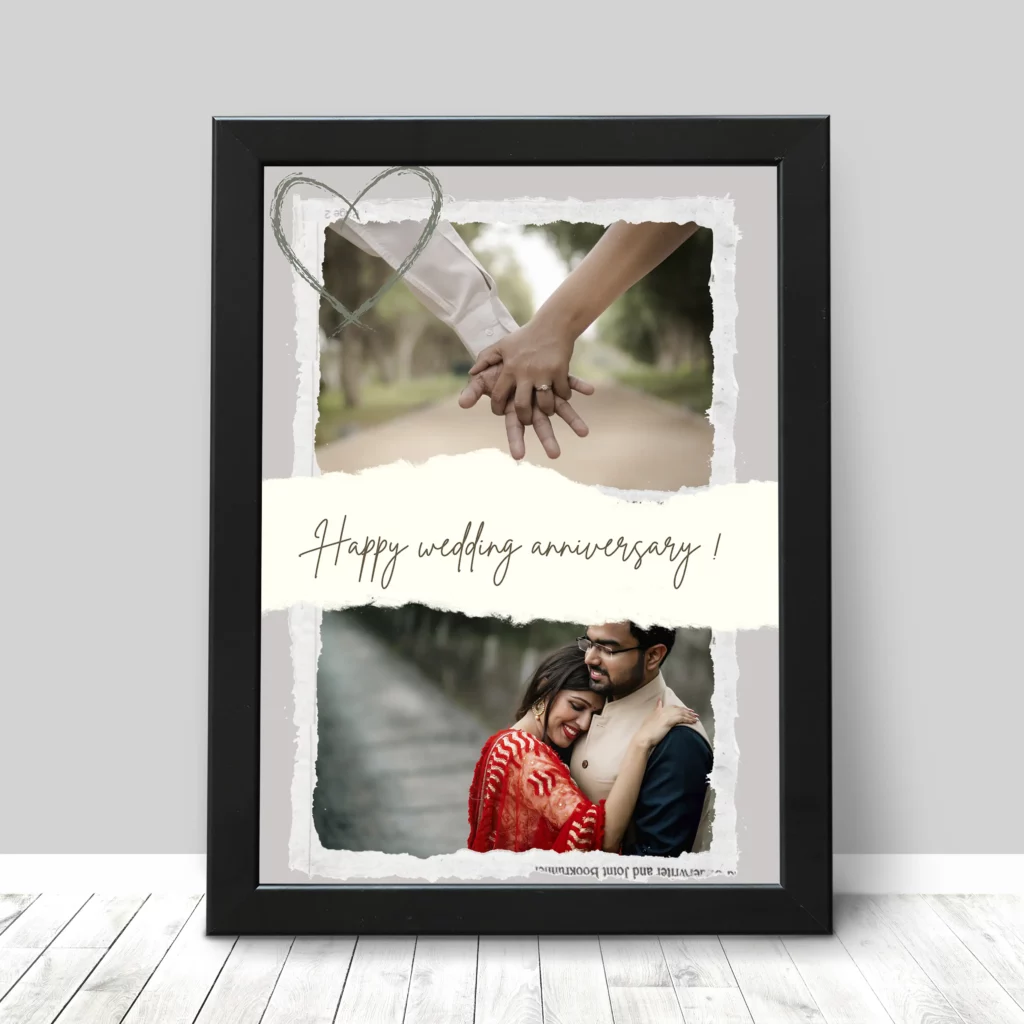 Anniversary Collage Frame - The Freaky Kart